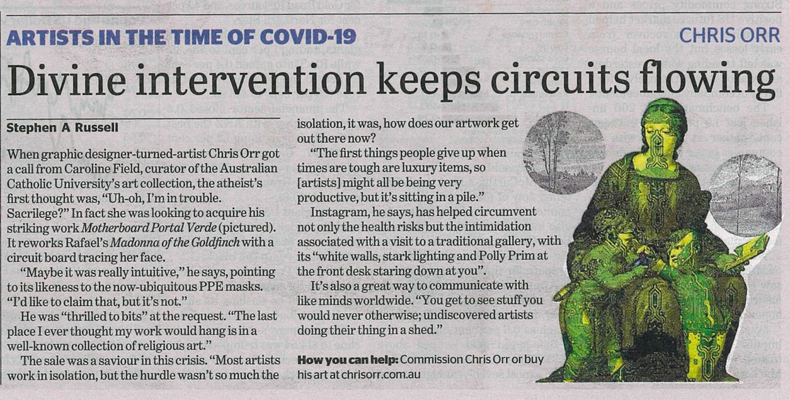 ‘Divine intervention keeps circuits flowing’ – Interview in The Age ...